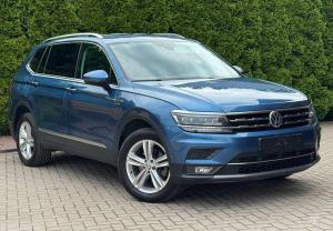 Blue Volkswagen Tiguan Allspace 2019 in Jonava, with an engine capacity of 1.97 L and mileage of 203 thousand km for 17250 €, photo 4 on AUTOMOTO.COM.LV