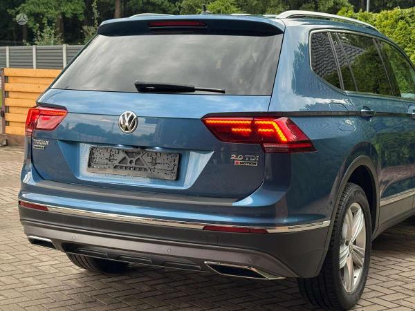 Синий Фольксваген Tiguan Allspace 2019 в Ионава, объемом двигателя 1.97 л и пробегом 203 тыс. км за 17250 €, фото 6 на AUTOMOTO.COM.LV