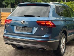Blue Volkswagen Tiguan Allspace 2019 in Jonava, with an engine capacity of 1.97 L and mileage of 203 thousand km for 17250 €, photo 7 on AUTOMOTO.COM.LV