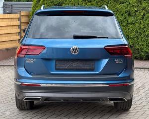 Blue Volkswagen Tiguan Allspace 2019 in Jonava, with an engine capacity of 1.97 L and mileage of 203 thousand km for 17250 €, photo 8 on AUTOMOTO.COM.LV
