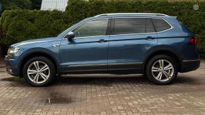 Blue Volkswagen Tiguan Allspace 2019 in Jonava, with an engine capacity of 1.97 L and mileage of 203 thousand km for 17250 €, photo 10 on AUTOMOTO.COM.LV