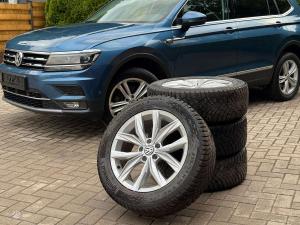 Blue Volkswagen Tiguan Allspace 2019 in Jonava, with an engine capacity of 1.97 L and mileage of 203 thousand km for 17250 €, photo 12 on AUTOMOTO.COM.LV