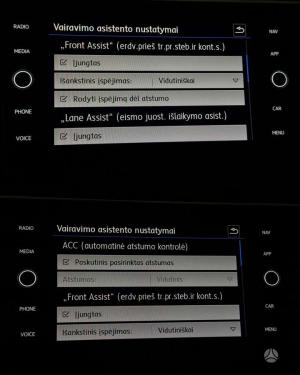 Blue Volkswagen Tiguan Allspace 2019 in Jonava, with an engine capacity of 1.97 L and mileage of 203 thousand km for 17250 €, photo 30 on AUTOMOTO.COM.LV