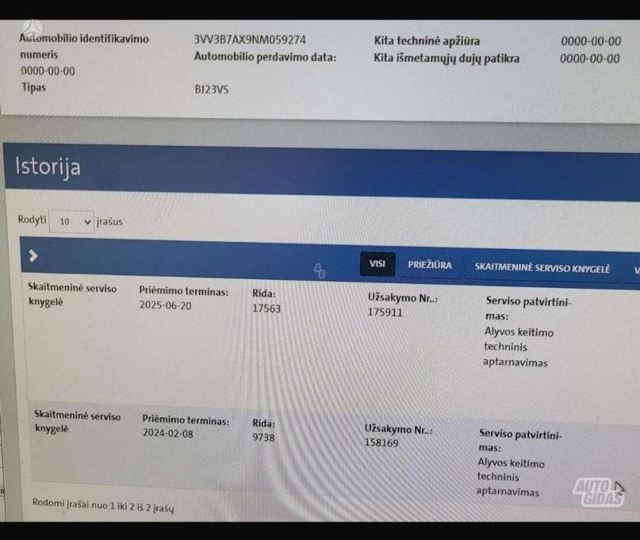 Синий Фольксваген Tiguan Allspace 2022 в Вильнюс, объемом двигателя 2.00 л и пробегом 20 тыс. км за 22999 €, фото 18 на AUTOMOTO.COM.LV