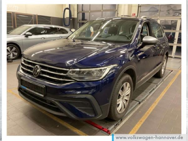Синий Фольксваген Tiguan Allspace 2022 в Каунас, объемом двигателя 1.50 л и пробегом 74 тыс. км за 30630 €, фото 2 на AUTOMOTO.COM.LV