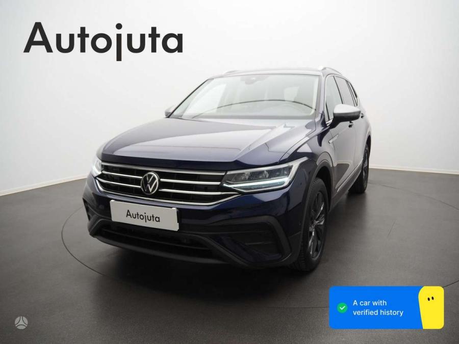 Синий Фольксваген Tiguan Allspace 2022 в Вильнюс, объемом двигателя 1.97 л и пробегом 138 тыс. км за 25600 €, фото 1 на AUTOMOTO.COM.LV