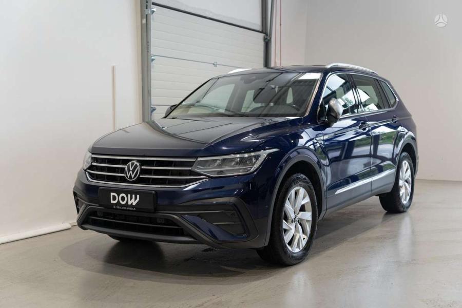 Синий Фольксваген Tiguan Allspace 2022 в Вильнюс, объемом двигателя 1.97 л и пробегом 150 тыс. км за 23900 €, фото 3 на AUTOMOTO.COM.LV