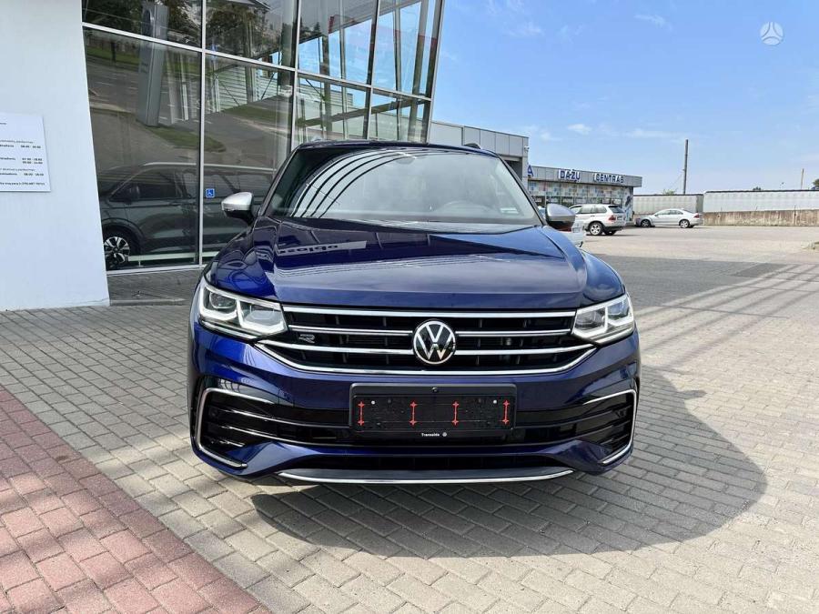Blue Volkswagen Tiguan Allspace 2022 in Siauliai, with an engine capacity of 1.97 L and mileage of 165 thousand km for 24900 €, photo 3 on AUTOMOTO.COM.LV