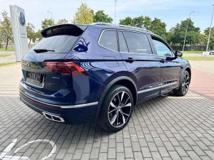 Blue Volkswagen Tiguan Allspace 2022 in Siauliai, with an engine capacity of 1.97 L and mileage of 165 thousand km for 24900 €, photo 6 on AUTOMOTO.COM.LV