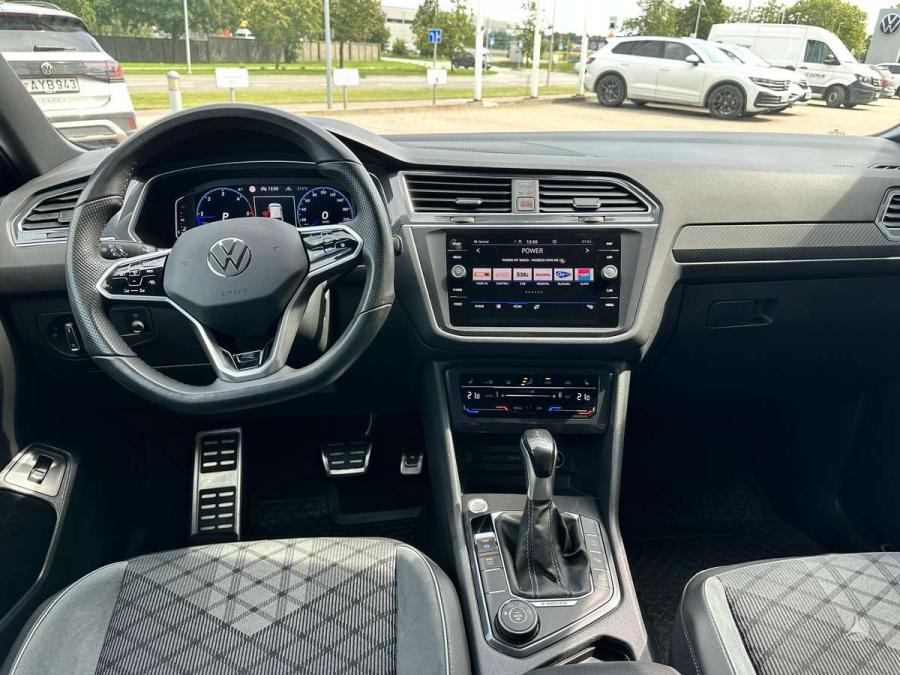 Blue Volkswagen Tiguan Allspace 2022 in Siauliai, with an engine capacity of 1.97 L and mileage of 165 thousand km for 24900 €, photo 17 on AUTOMOTO.COM.LV
