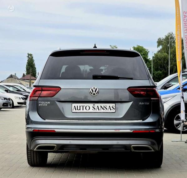 Brown Volkswagen Tiguan Allspace 2018 in Taurage, with an engine capacity of 1.97 L and mileage of 237 thousand km for 15850 €, photo 9 on AUTOMOTO.COM.LV