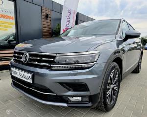 Brown Volkswagen Tiguan Allspace 2018 in Taurage, with an engine capacity of 1.97 L and mileage of 237 thousand km for 15850 €, photo 12 on AUTOMOTO.COM.LV