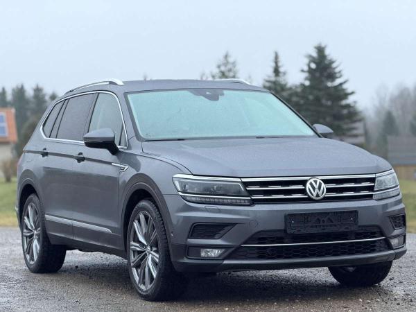 Серый Фольксваген Tiguan Allspace 2018 в Утена, объемом двигателя 1.97 л и пробегом 294 тыс. км за 17750 €, фото 4 на AUTOMOTO.COM.LV
