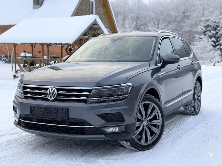Серый Фольксваген Tiguan Allspace 2018 в Утена, объемом двигателя 1.97 л и пробегом 294 тыс. км за 17950 €, фото 1 на AUTOMOTO.COM.LV