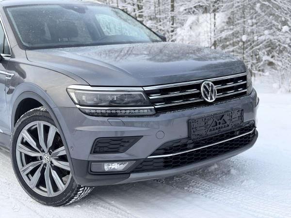 Серый Фольксваген Tiguan Allspace 2018 в Утена, объемом двигателя 1.97 л и пробегом 294 тыс. км за 17950 €, фото 5 на AUTOMOTO.COM.LV