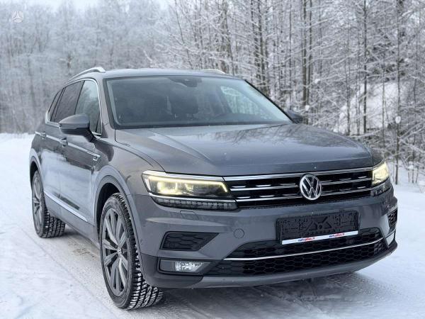Серый Фольксваген Tiguan Allspace 2018 в Утена, объемом двигателя 1.97 л и пробегом 294 тыс. км за 17950 €, фото 6 на AUTOMOTO.COM.LV