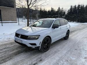 Pelēks Volkswagen Tiguan Allspace 2018 Palanga, ar dzinēja tilpumu 1.98 L un nobraukumu 199 tūkst. km par 19600 €, foto  vietnē AUTOMOTO.COM.LV