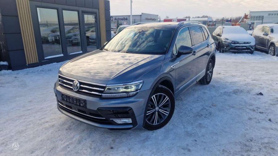 Серый Фольксваген Tiguan Allspace 2018 в Мариямполе, объемом двигателя 1.98 л и пробегом 94 тыс. км за 18490 €, фото 9 на AUTOMOTO.COM.LV