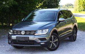 Серый Фольксваген Tiguan Allspace 2018 в Кретинга, объемом двигателя 1.97 л и пробегом 174 тыс. км за 17999 €, фото  на AUTOMOTO.COM.LV