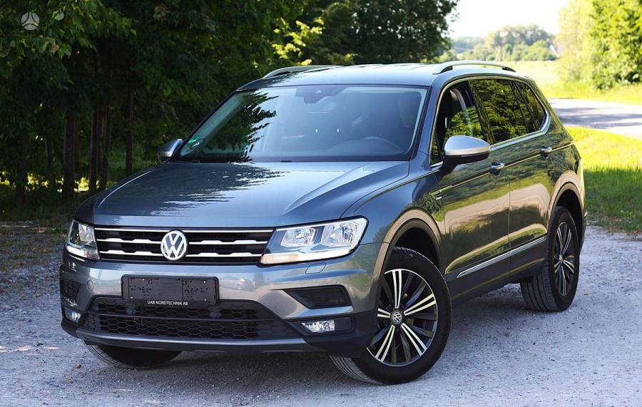 Серый Фольксваген Tiguan Allspace 2018 в Кретинга, объемом двигателя 1.97 л и пробегом 174 тыс. км за 17999 €, фото 1 на AUTOMOTO.COM.LV