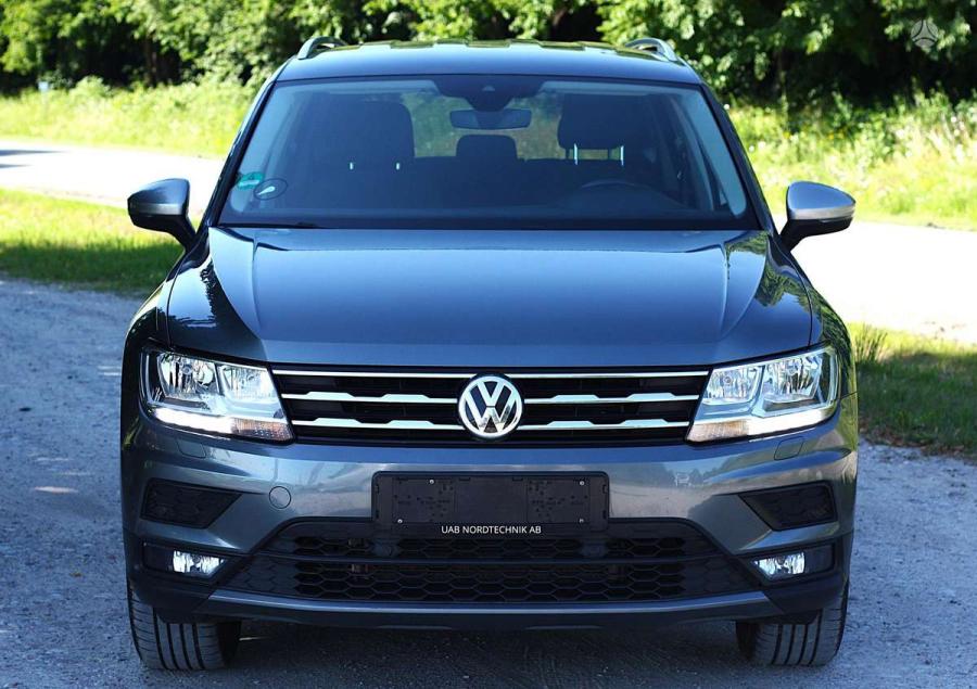 Серый Фольксваген Tiguan Allspace 2018 в Кретинга, объемом двигателя 1.97 л и пробегом 174 тыс. км за 17999 €, фото 6 на AUTOMOTO.COM.LV