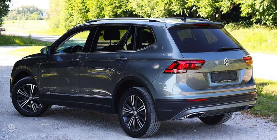 Серый Фольксваген Tiguan Allspace 2018 в Кретинга, объемом двигателя 1.97 л и пробегом 174 тыс. км за 17999 €, фото 12 на AUTOMOTO.COM.LV