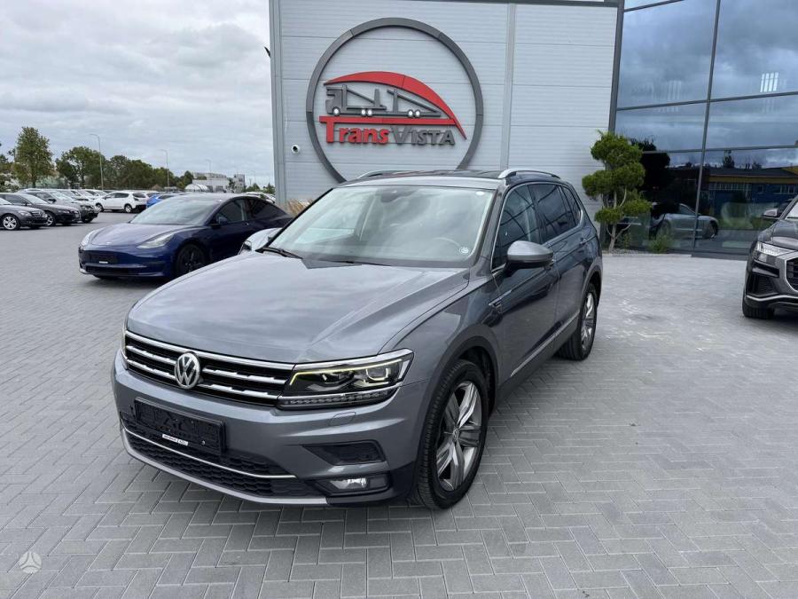 Серый Фольксваген Tiguan Allspace 2018 в Тельшяй, объемом двигателя 1.97 л и пробегом 253 тыс. км за 15300 €, фото 1 на AUTOMOTO.COM.LV