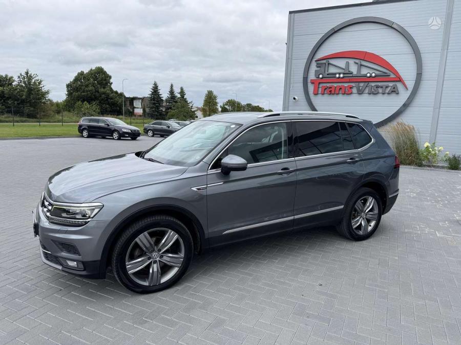 Серый Фольксваген Tiguan Allspace 2018 в Тельшяй, объемом двигателя 1.97 л и пробегом 253 тыс. км за 15300 €, фото 3 на AUTOMOTO.COM.LV