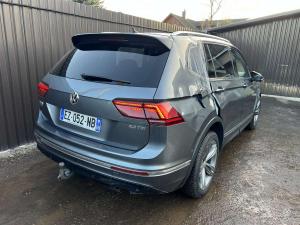 Grey Volkswagen Tiguan Allspace 2018 in Kaunas, with an engine capacity of 1.97 L and mileage of 170 thousand km for 7500 €, photo 7 on AUTOMOTO.COM.LV