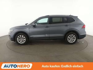 Pelēks Volkswagen Tiguan Allspace 2019 Kauņa, ar dzinēja tilpumu 2.00 L un nobraukumu 100 tūkst. km par 32576 €, foto 3 vietnē AUTOMOTO.COM.LV