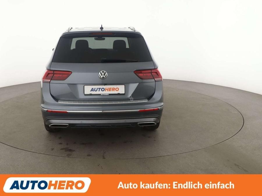 Pelēks Volkswagen Tiguan Allspace 2019 Kauņa, ar dzinēja tilpumu 2.00 L un nobraukumu 100 tūkst. km par 32576 €, foto 5 vietnē AUTOMOTO.COM.LV