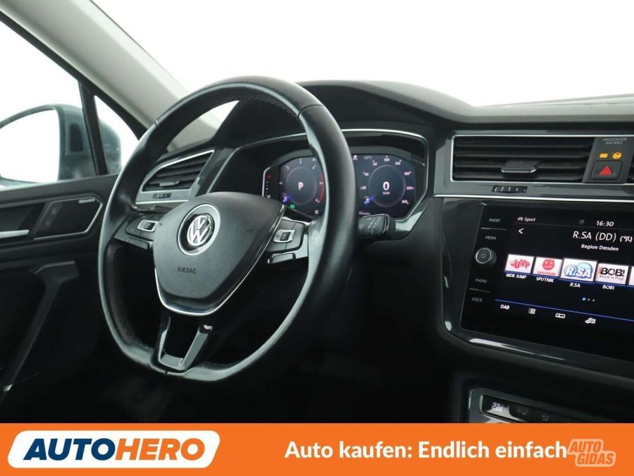 Pelēks Volkswagen Tiguan Allspace 2019 Kauņa, ar dzinēja tilpumu 2.00 L un nobraukumu 100 tūkst. km par 32576 €, foto 13 vietnē AUTOMOTO.COM.LV