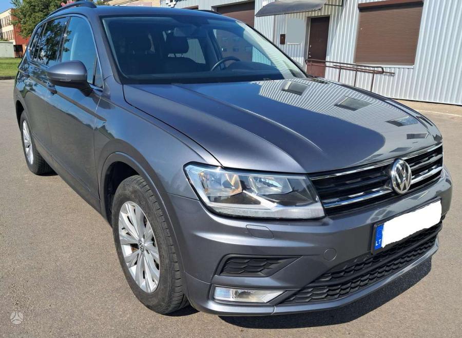 Серый Фольксваген Tiguan Allspace 2019 в Паневежис, объемом двигателя 2.00 л и пробегом 81 тыс. км за 13900 €, фото 1 на AUTOMOTO.COM.LV