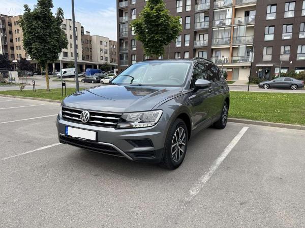 Серый Фольксваген Tiguan Allspace 2019 в Вильнюс, объемом двигателя 1.98 л и пробегом 113 тыс. км за 19900 €, фото 2 на AUTOMOTO.COM.LV