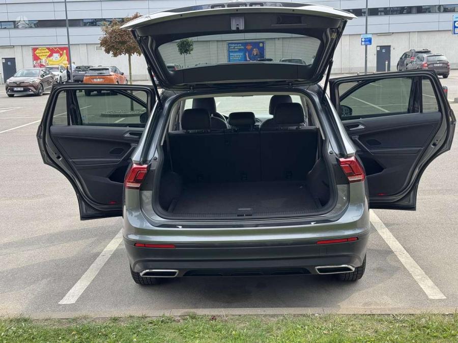 Серый Фольксваген Tiguan Allspace 2019 в Вильнюс, объемом двигателя 1.98 л и пробегом 113 тыс. км за 19900 €, фото 16 на AUTOMOTO.COM.LV