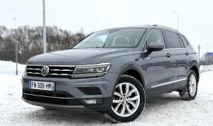 Grey Volkswagen Tiguan Allspace 2020 in Taurage, with an engine capacity of 1.97 L and mileage of 178 thousand km for 17900 €, photo  on AUTOMOTO.COM.LV