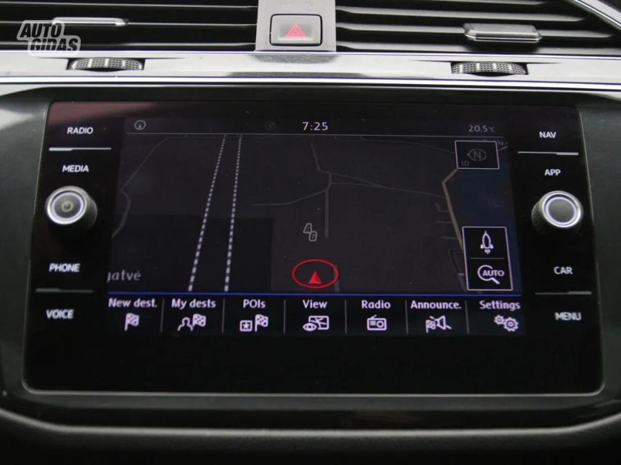 Серый Фольксваген Tiguan Allspace 2020 в Вильнюс, объемом двигателя 2.00 л и пробегом 163 тыс. км за 20899 €, фото 25 на AUTOMOTO.COM.LV
