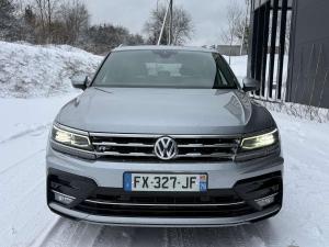 Grey Volkswagen Tiguan Allspace 2021 in Vilnius, with an engine capacity of 2.00 L and mileage of 272 thousand km for 15750 €, photo 3 on AUTOMOTO.COM.LV