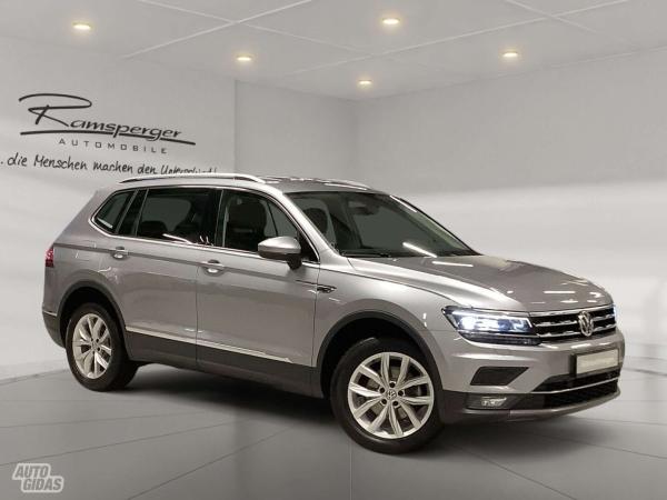 Pelēks Volkswagen Tiguan Allspace 2021 Kauņa, ar dzinēja tilpumu 1.50 L un nobraukumu 62 tūkst. km par 31846 €, foto 6 vietnē AUTOMOTO.COM.LV