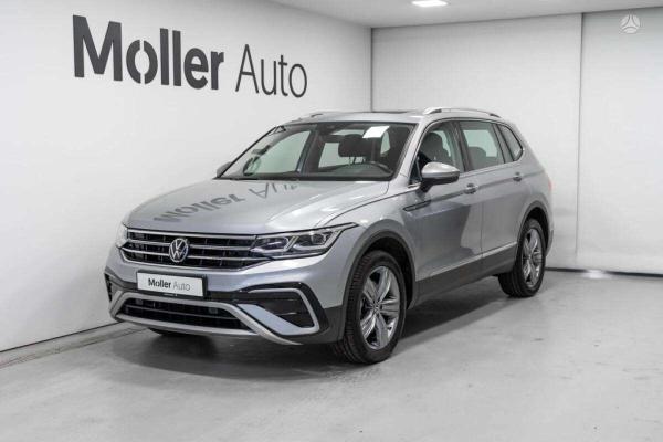 Grey Volkswagen Tiguan Allspace 2022 in Vilnius, with an engine capacity of 2.00 L and mileage of 153 thousand km for 28100 €, photo 1 on AUTOMOTO.COM.LV
