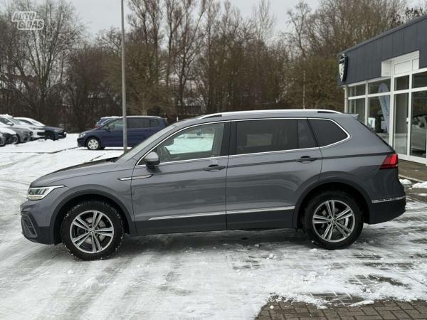 Grey Volkswagen Tiguan Allspace 2022 in Kaunas, with an engine capacity of 2.00 L and mileage of 59 thousand km for 31910 €, photo 9 on AUTOMOTO.COM.LV