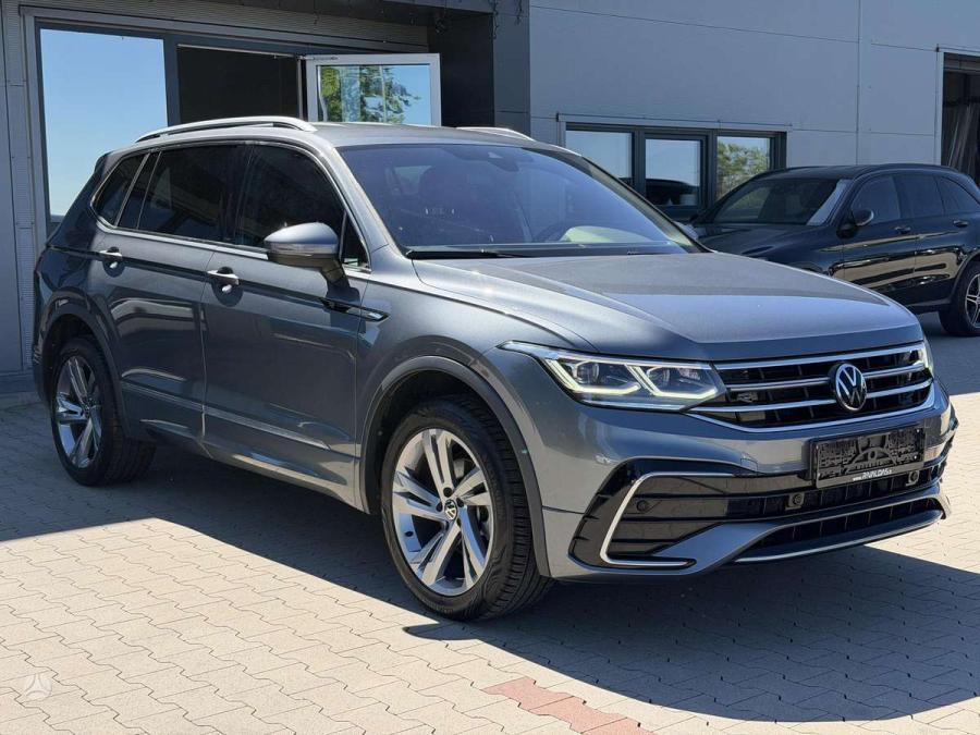 Pelēks Volkswagen Tiguan Allspace 2022 Šauļi, ar dzinēja tilpumu 1.50 L un nobraukumu 198 tūkst. km par 24990 €, foto 3 vietnē AUTOMOTO.COM.LV