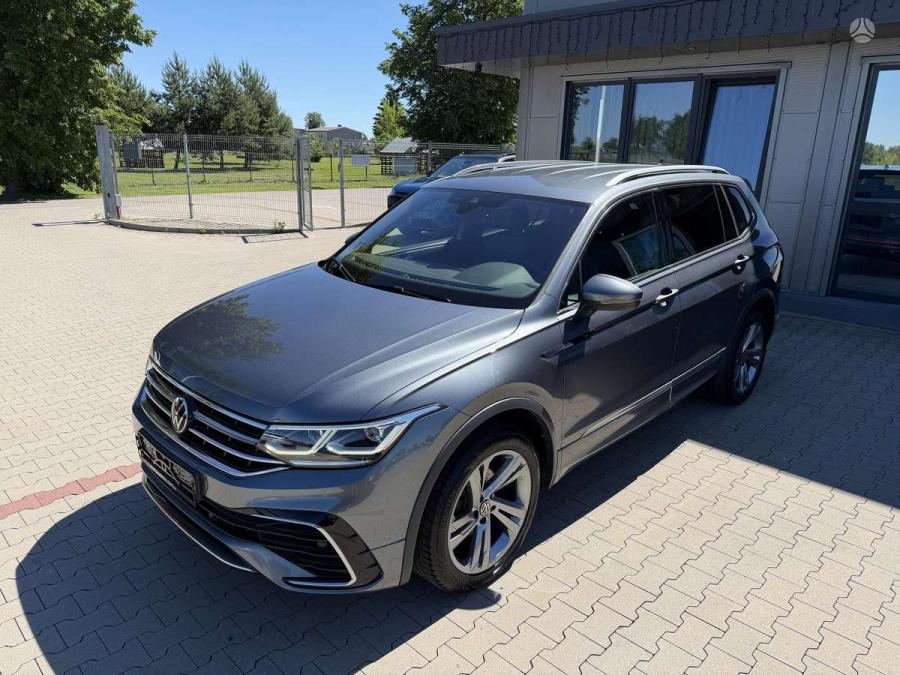 Pelēks Volkswagen Tiguan Allspace 2022 Šauļi, ar dzinēja tilpumu 1.50 L un nobraukumu 198 tūkst. km par 24990 €, foto 7 vietnē AUTOMOTO.COM.LV