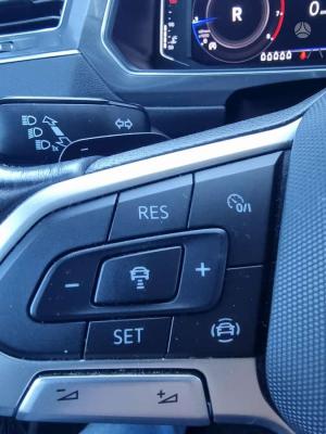 Pelēks Volkswagen Tiguan Allspace 2022 Viļņa, ar dzinēja tilpumu 1.50 L un nobraukumu 188 tūkst. km par 21700 €, foto 21 vietnē AUTOMOTO.COM.LV