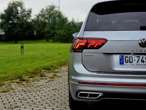 Grey Volkswagen Tiguan Allspace 2022 in Taurage, with an engine capacity of 1.97 L and mileage of 236 thousand km for 21800 €, photo 18 on AUTOMOTO.COM.LV