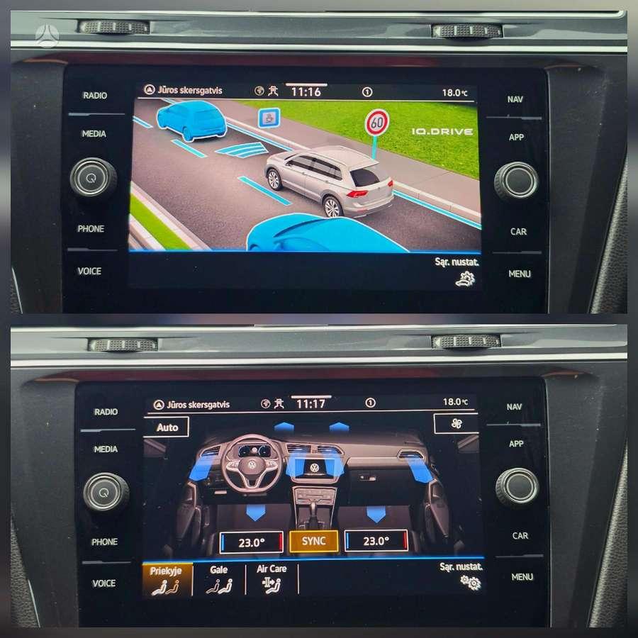 Grey Volkswagen Tiguan Allspace 2022 in Taurage, with an engine capacity of 1.97 L and mileage of 236 thousand km for 21800 €, photo 31 on AUTOMOTO.COM.LV