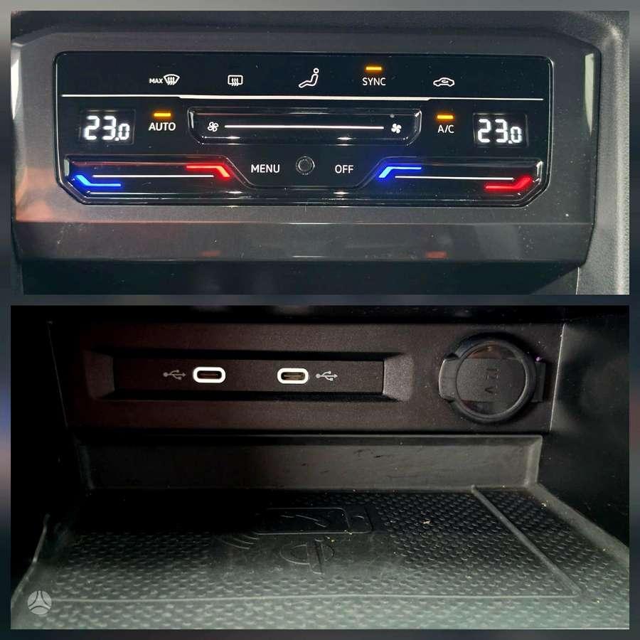 Grey Volkswagen Tiguan Allspace 2022 in Taurage, with an engine capacity of 1.97 L and mileage of 236 thousand km for 21800 €, photo 33 on AUTOMOTO.COM.LV