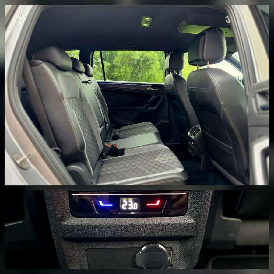 Grey Volkswagen Tiguan Allspace 2022 in Taurage, with an engine capacity of 1.97 L and mileage of 236 thousand km for 21800 €, photo 39 on AUTOMOTO.COM.LV