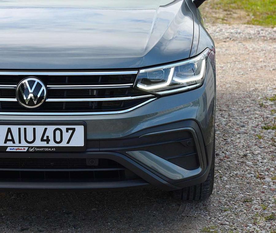 Серый Фольксваген Tiguan Allspace 2022 в Кретинга, объемом двигателя 1.50 л и пробегом 27 тыс. км за 28499 €, фото 7 на AUTOMOTO.COM.LV