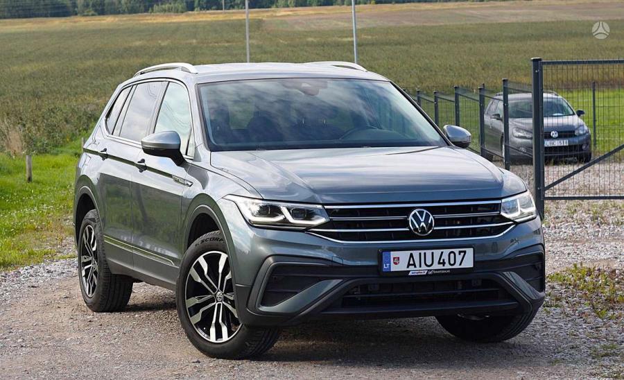 Серый Фольксваген Tiguan Allspace 2022 в Кретинга, объемом двигателя 1.50 л и пробегом 27 тыс. км за 28499 €, фото 8 на AUTOMOTO.COM.LV